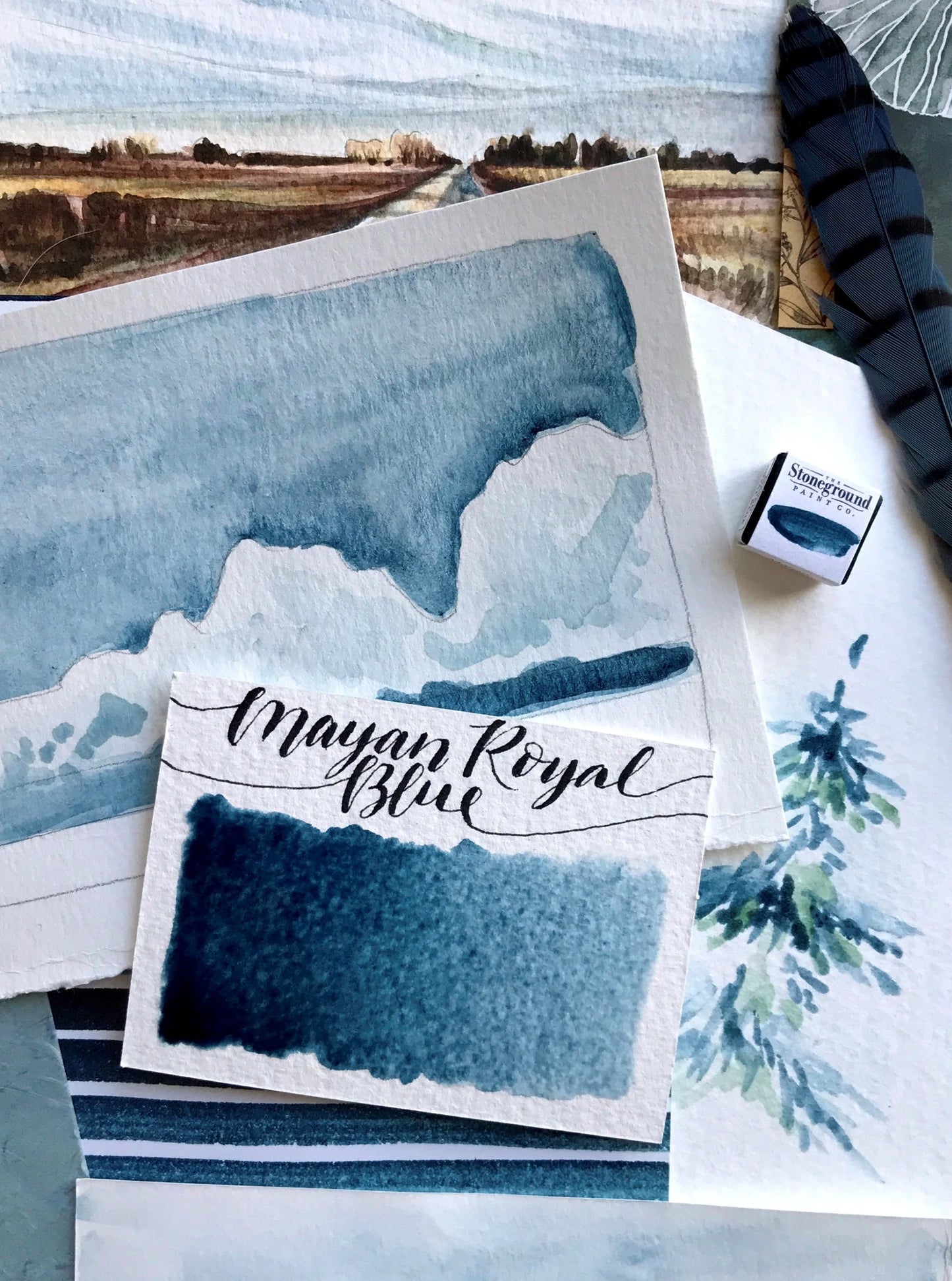 Mayan Royal Blue – Stoneground Paint Company